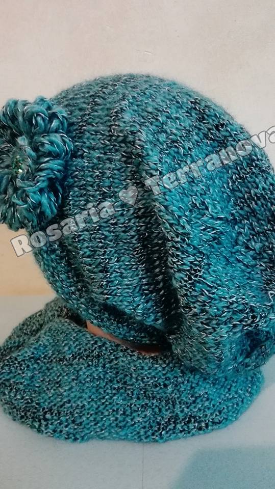 Le passioni di Sara: Cappello e scaldacollo realizzati con filato by Filati Italiani .it