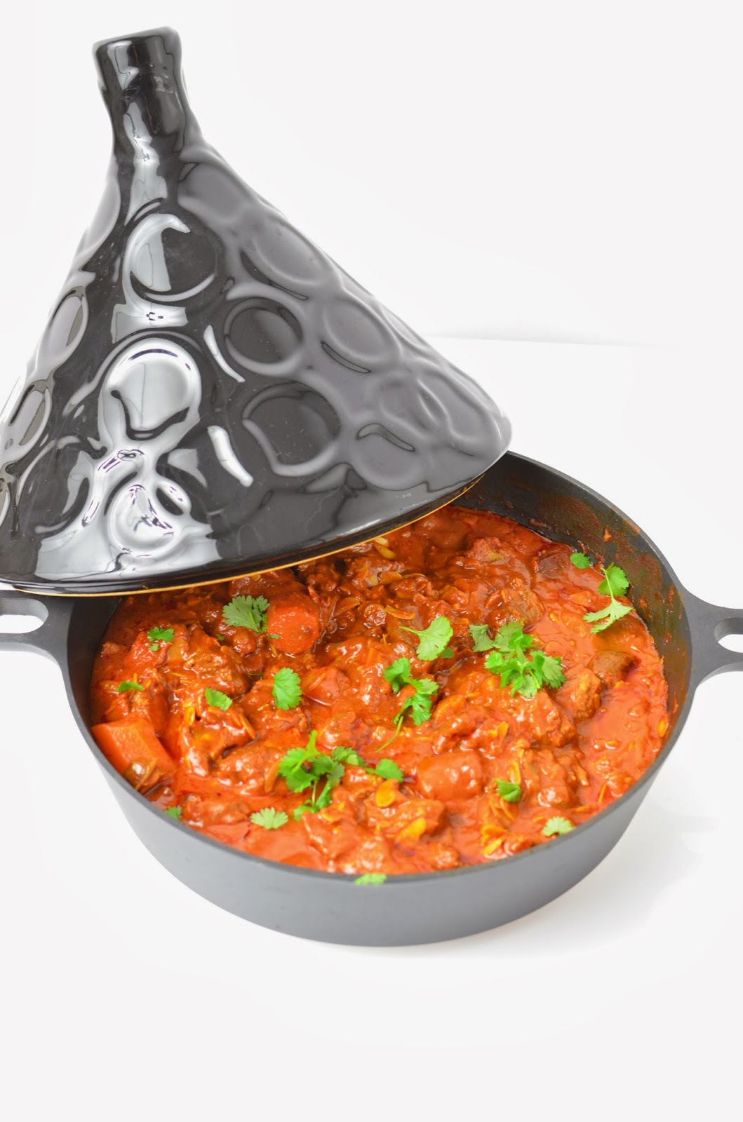 Marokański tagine (tadżin, tajine) w sosie pomidorowym - Nina w kuchni