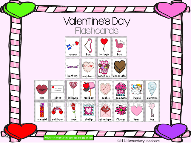 EFL Elementary Teachers: Valentine´s Day Resources and ideas for ESL ...