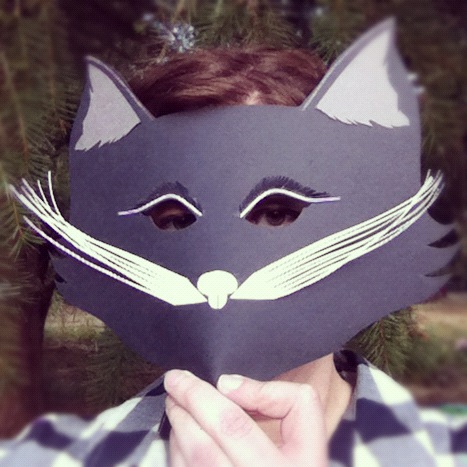 on my honor...: DIY: Spirit Animal Masks