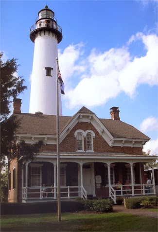 JimBob's Lighthouses : Saint Simons Lighthouse, St Simons Island, Georgia