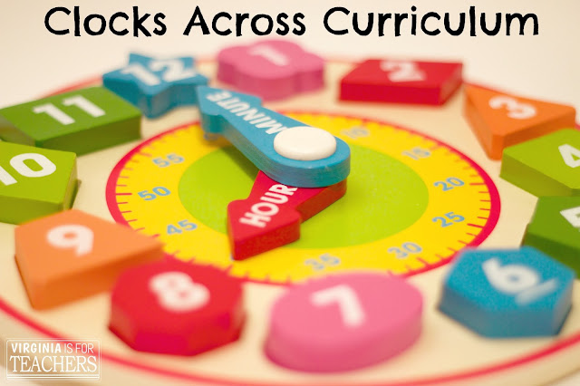 Using Clock Manipulatives to Explore Math Curriculum | Virginia is for ...