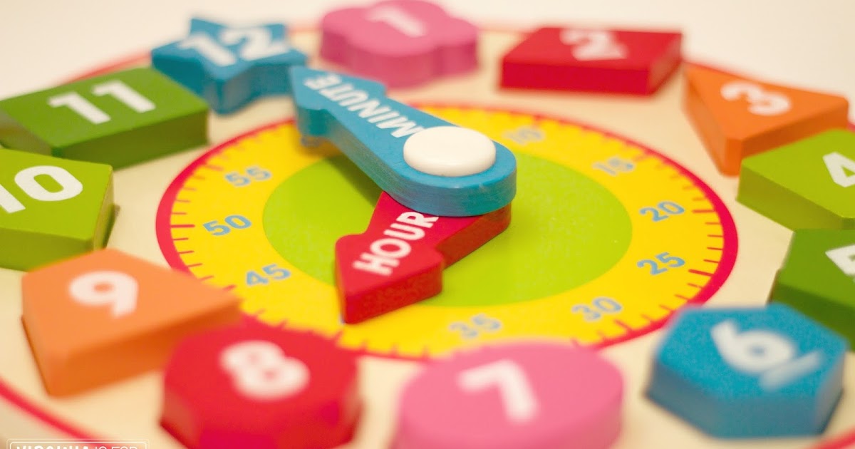 Using Clock Manipulatives to Explore Math Curriculum | Virginia is for ...