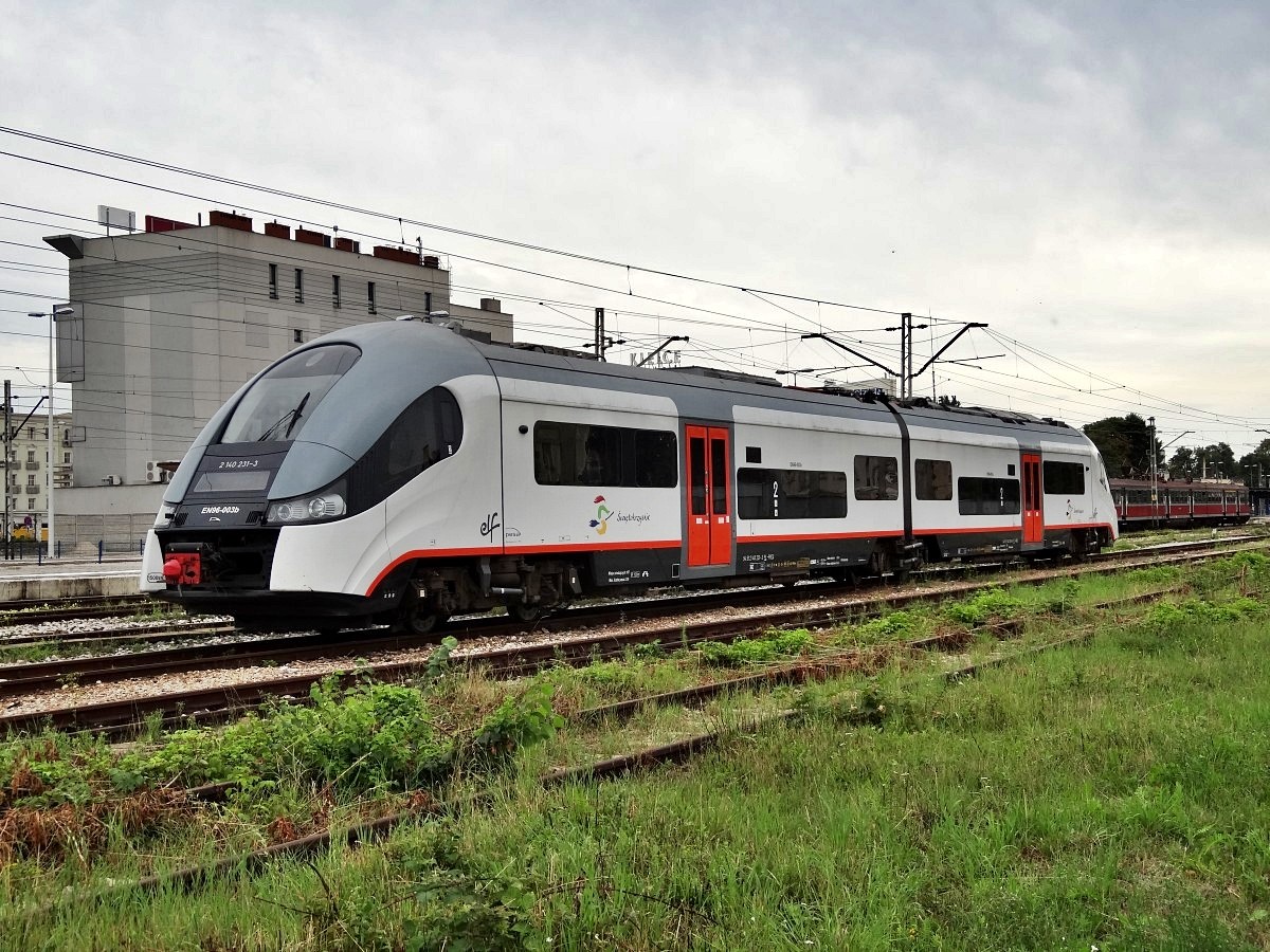 Foty EN96-003 z ulicy Mielczarskiego / część II / | Kolejowe Kielce