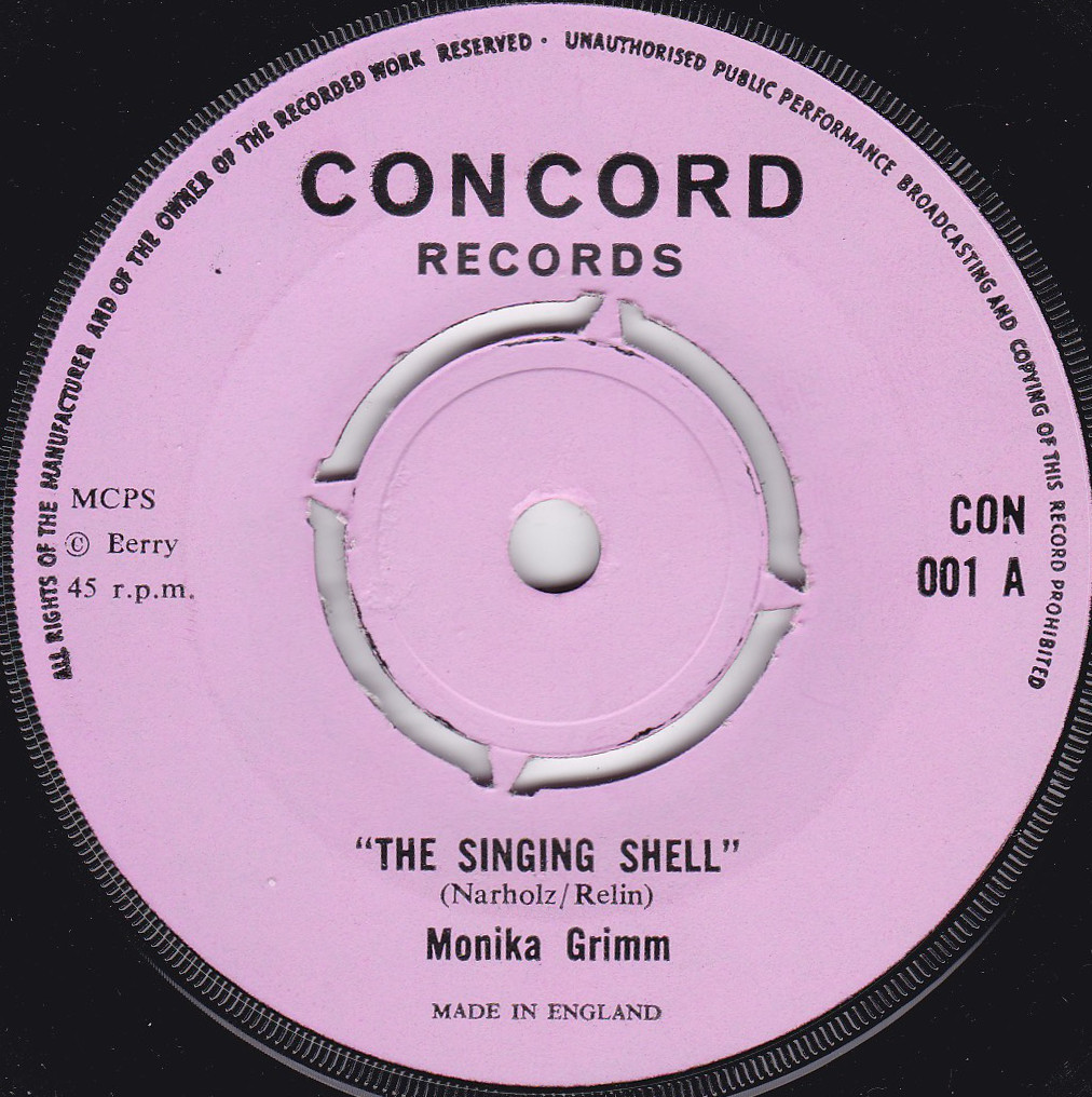 Left and to the Back: Monika Grimm/ The Les Sharp Band - The Singing ...