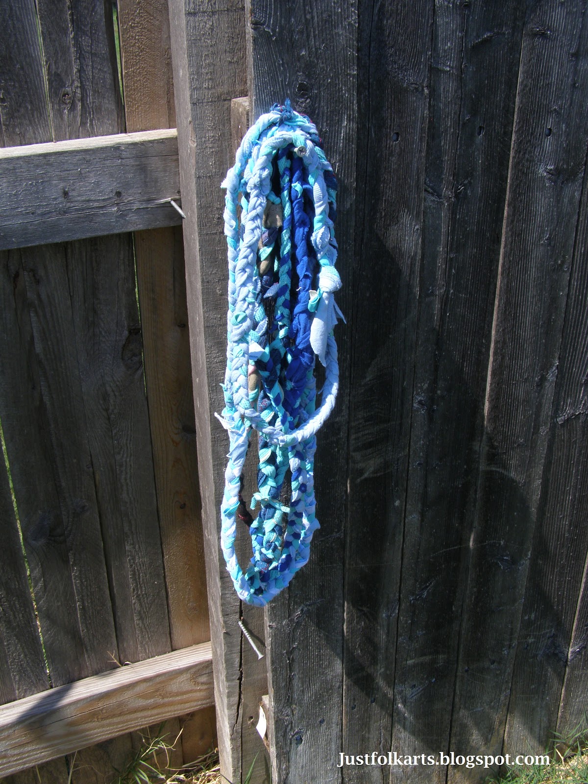 Just Folk Art: Braided Rag Rug Basics- and Rapunzel Hair!