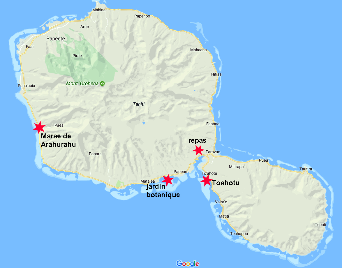 Des voyages de notre jeunesse ...: Jardin botanique de Papeari