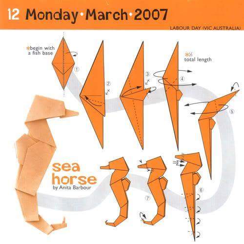 Beberapa bentuk Origami Binatang | Dela Pradnya