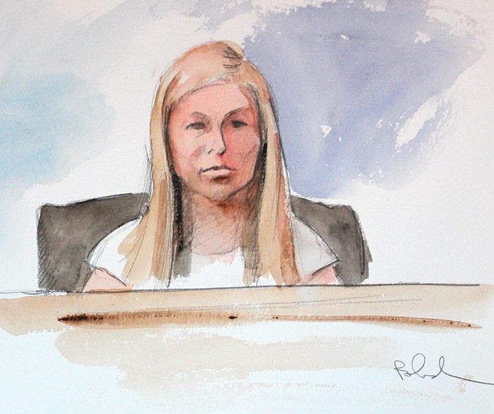 Ramblings from a painter: Courtroom Art