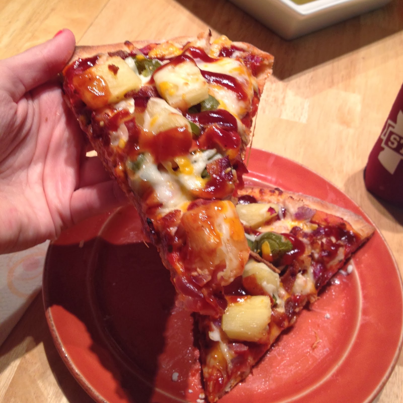 Cardio Pizza: Deluxe BBQ Chicken Pizza