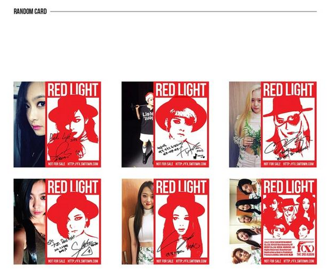 Buy f(x)'s 3rd album 'Red Light' - Wonderful Generation
