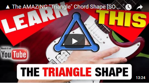 The AMAZING "Triangle" Chord Shape | Creative Guitar Studio