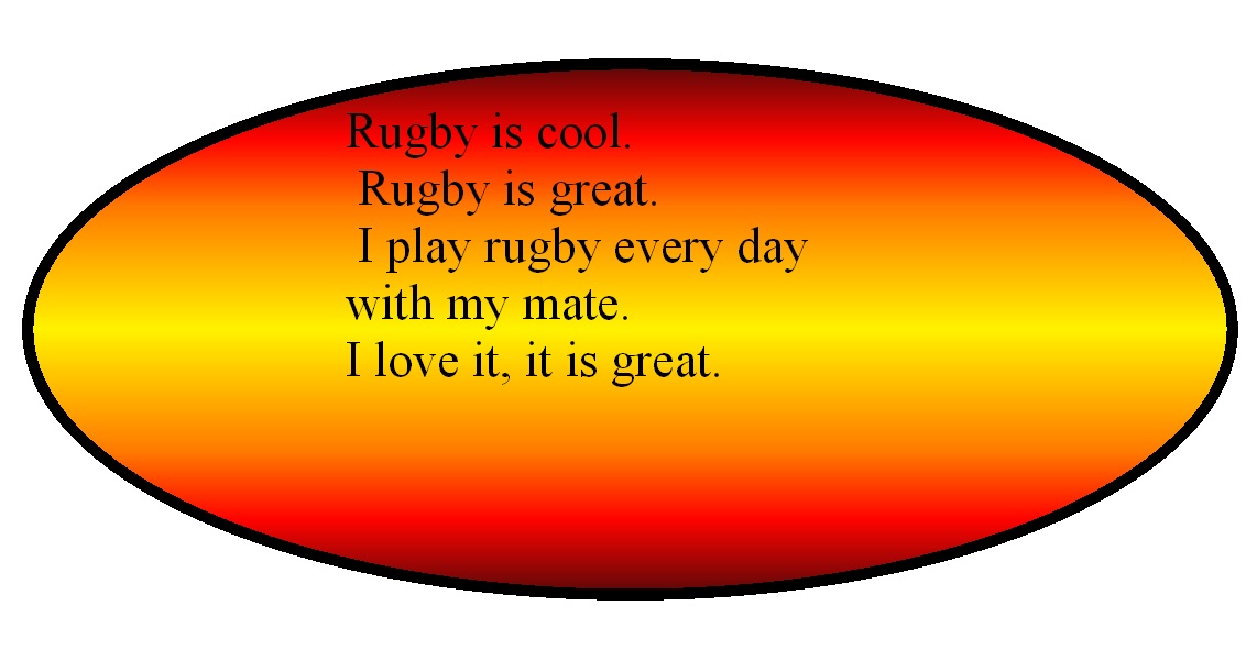 Room 3: Rugby poems by room 3