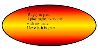 Room 3: Rugby poems by room 3