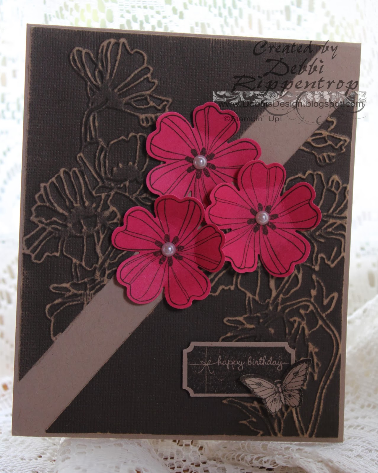 Debbi's Design Stamping: Flowers