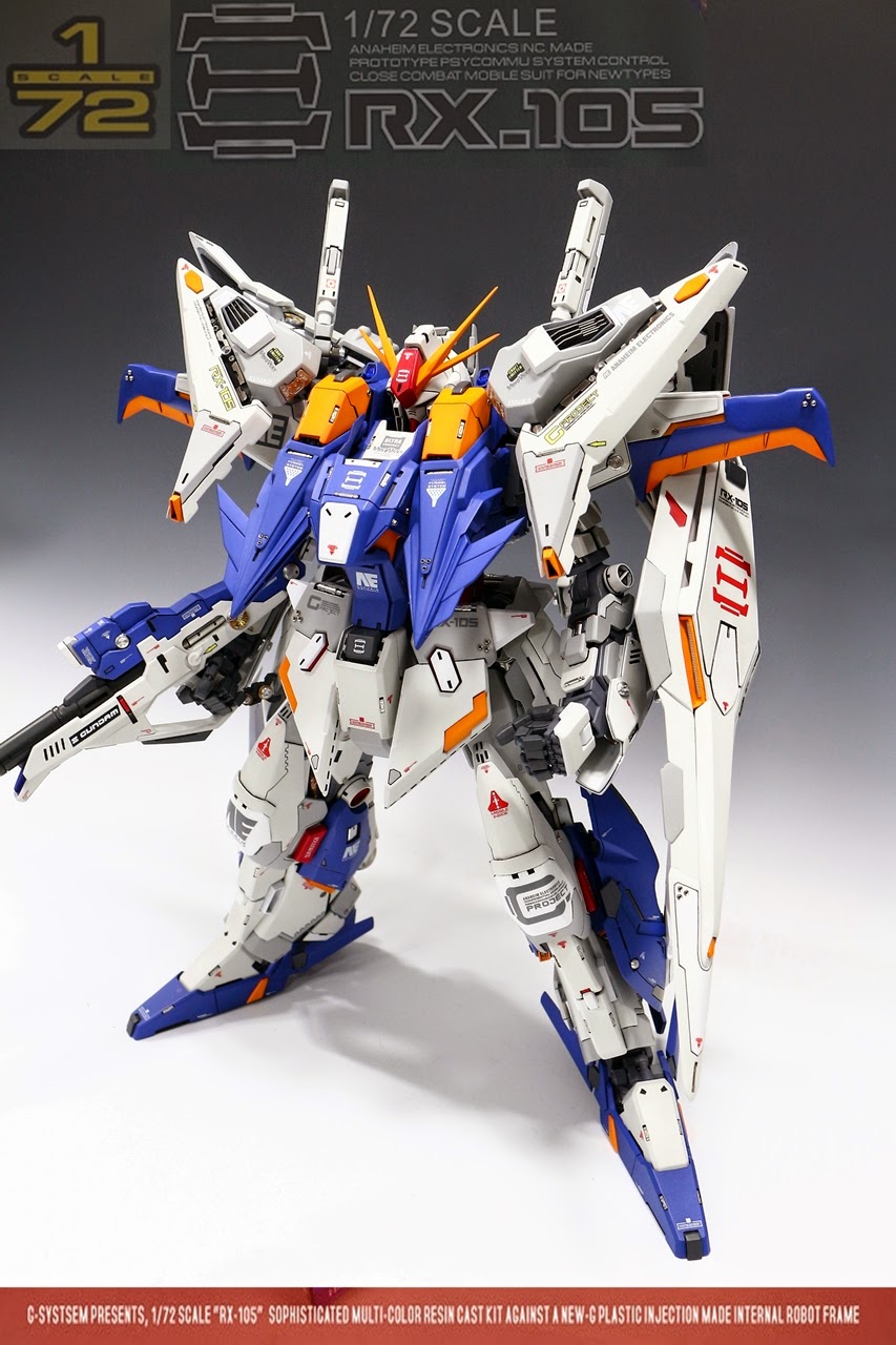 GUNDAM GUY: G-System 1/72 RX-105 Xi Gundam - Customized Build
