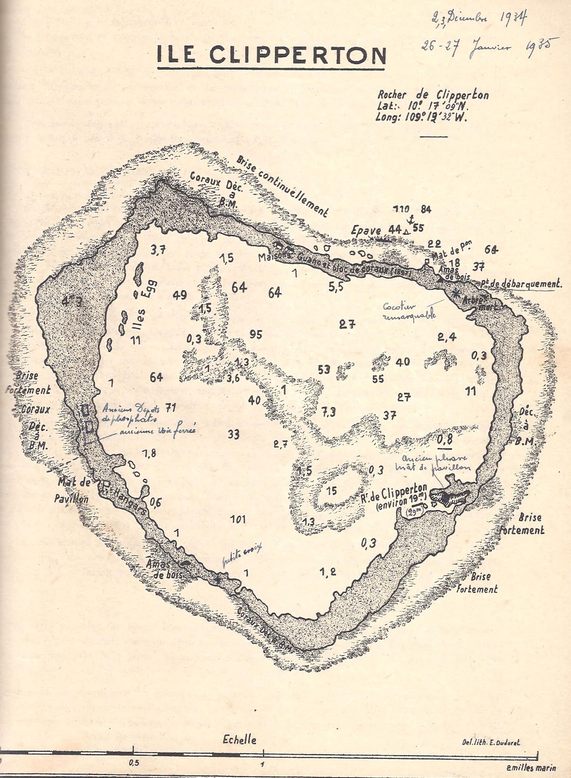 Marcophilie Daniel: ATOLL de CLIPPERTON