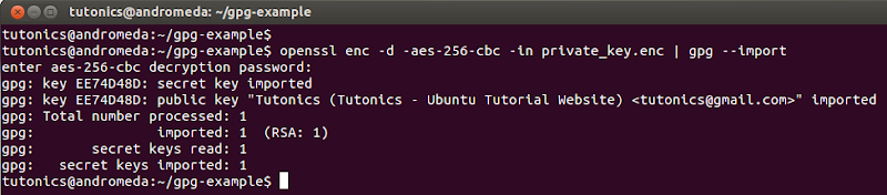 GPG Encryption Guide - Part 1 - Tutonics
