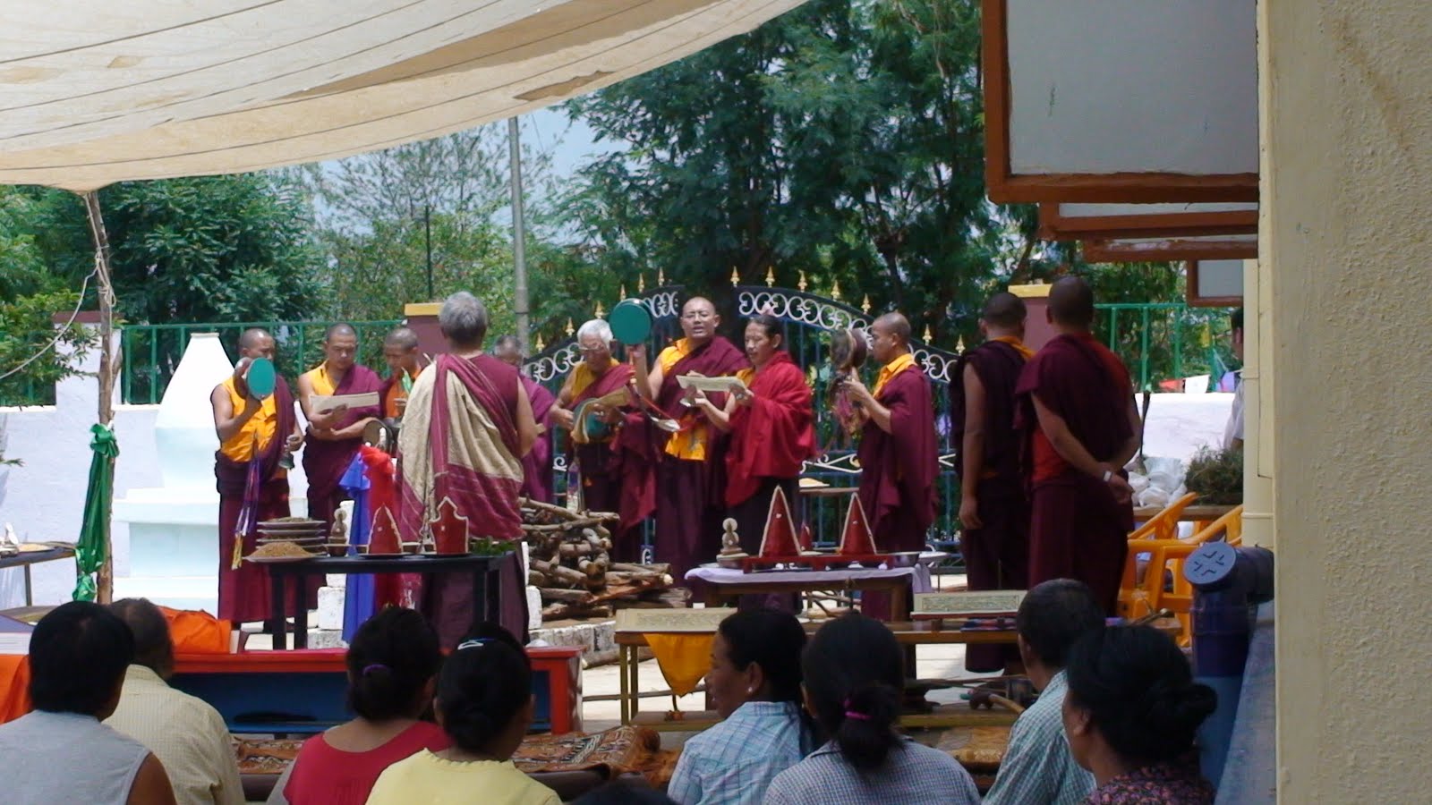 Dhondenling J village: Village Prayer