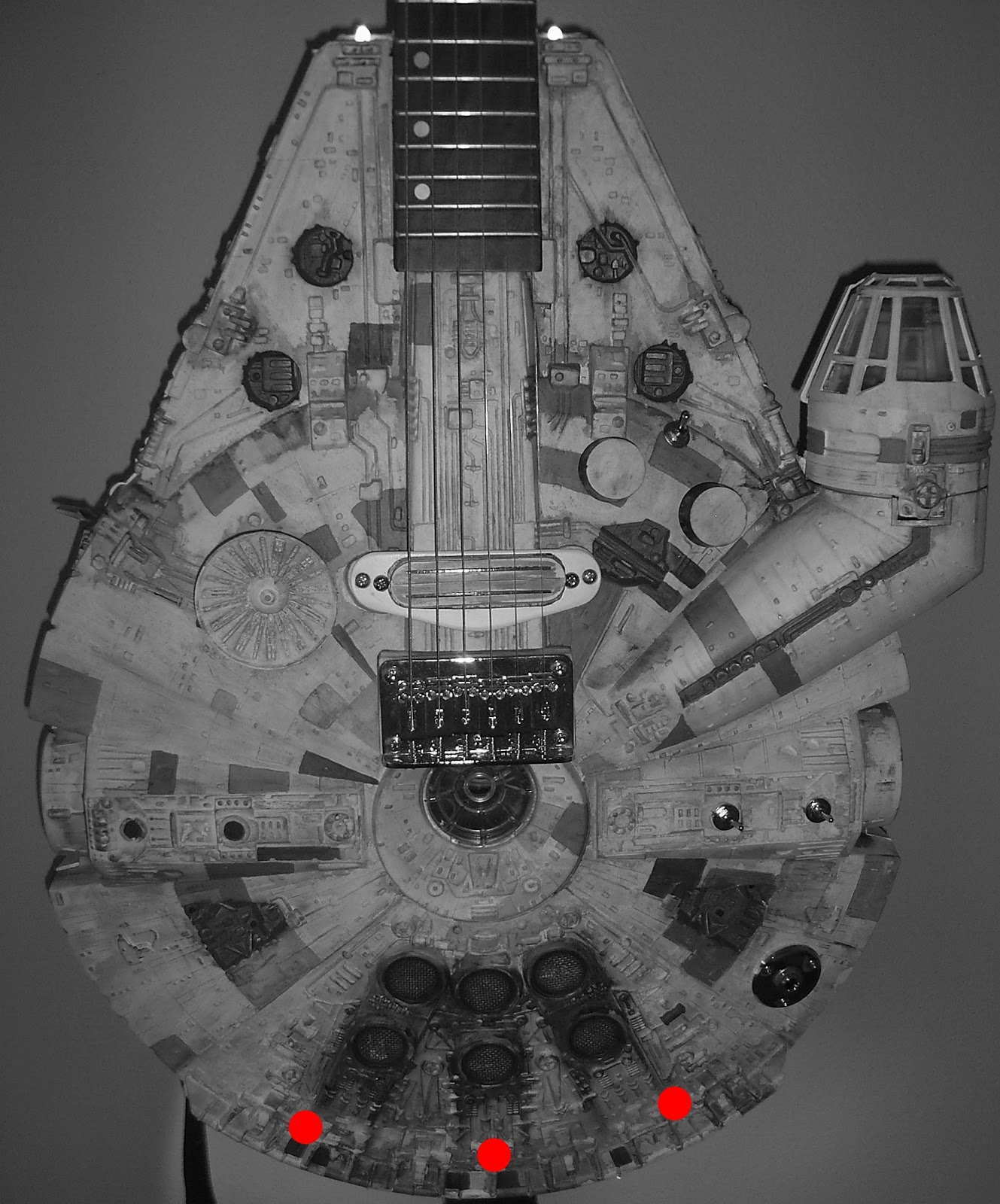 TRAVIS STEVENS GUITARS: Looking Back: The Original Millenium Falcon ...