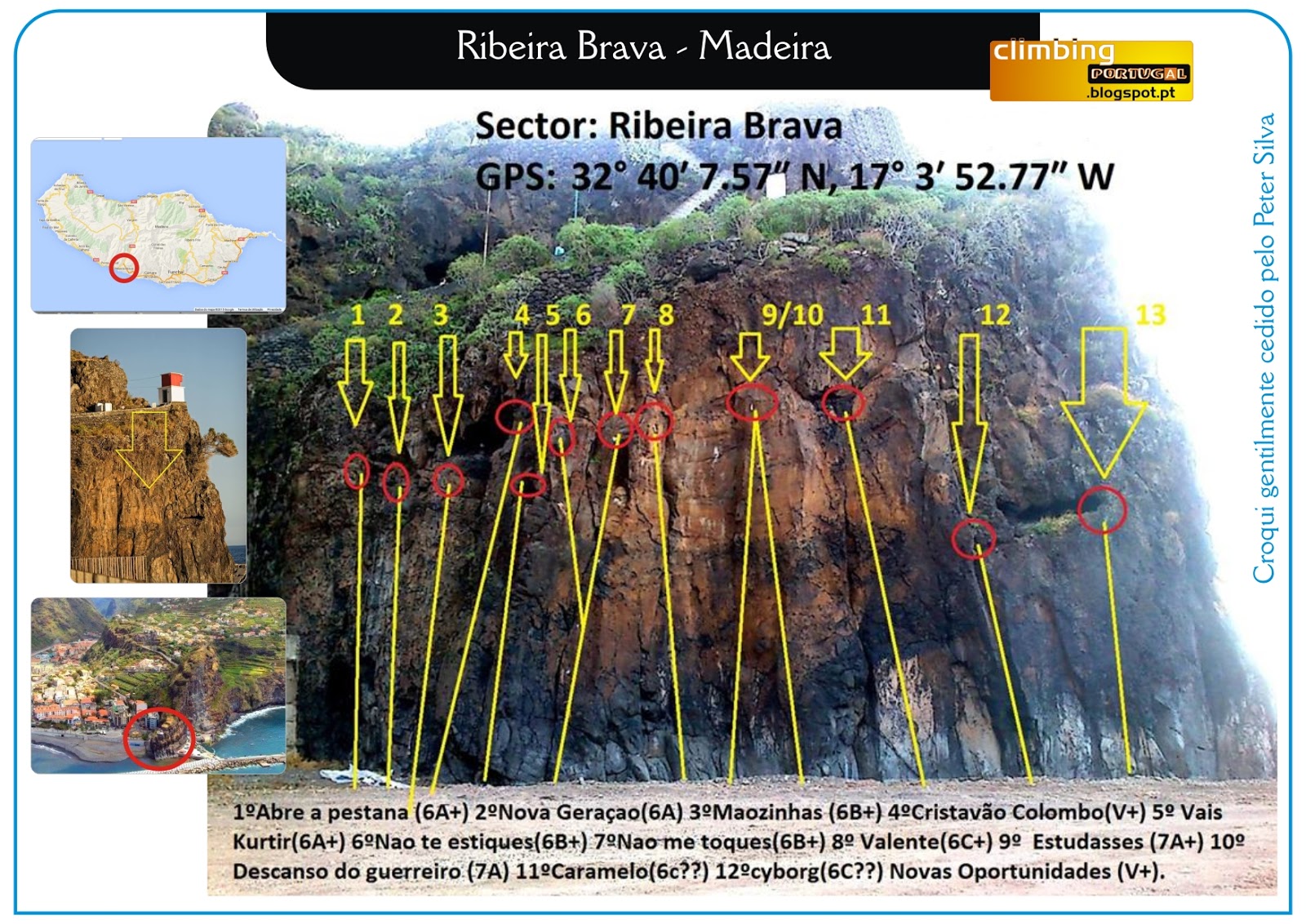 CLIMBING PORTUGAL: RIBEIRA BRAVA - Madeira