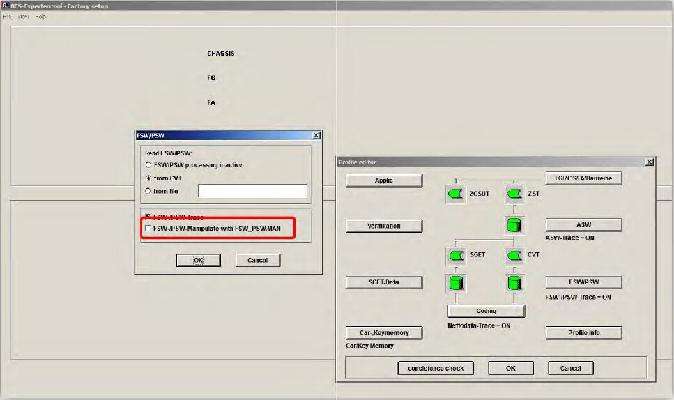 OBDexpress.co.uk: NCS Expert coding factory setting for bmw ECU