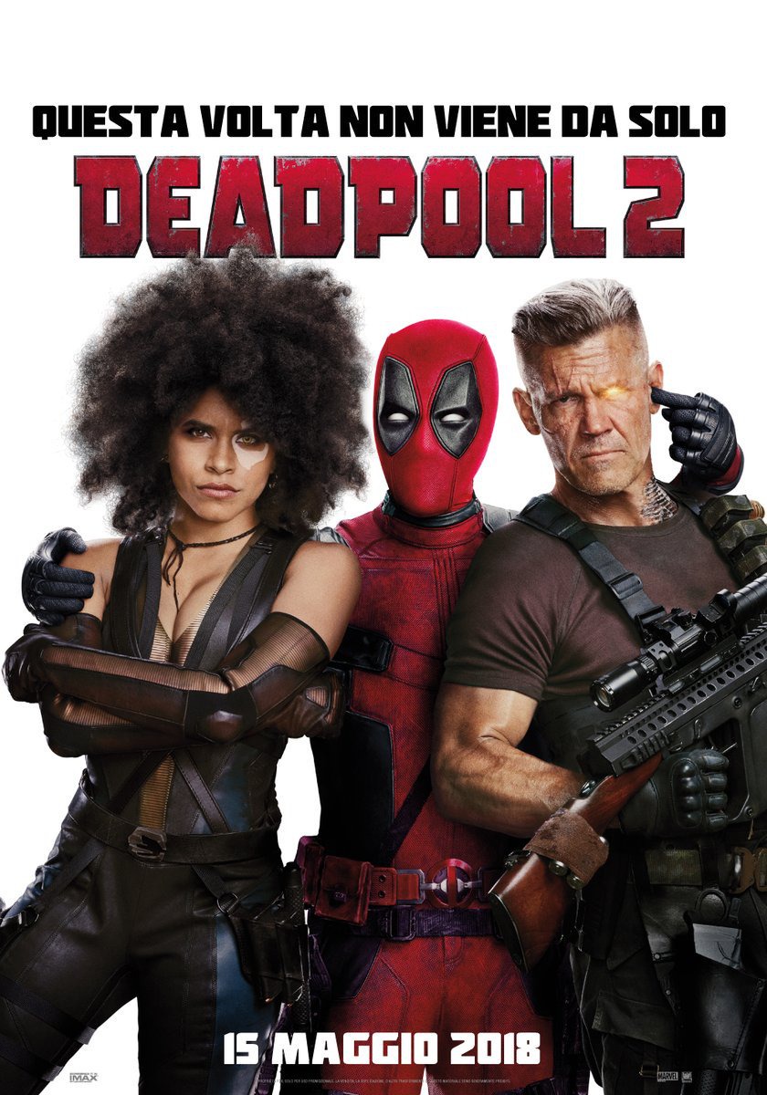 The Blot Says...: Deadpool 2 International Teaser Movie Poster with ...