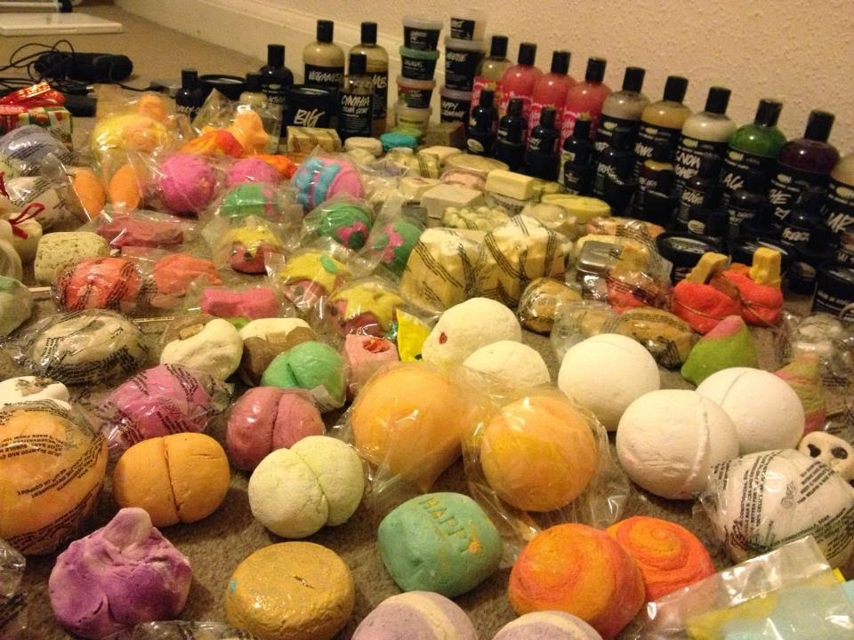 All Things Lush UK: My Current Lush Collection