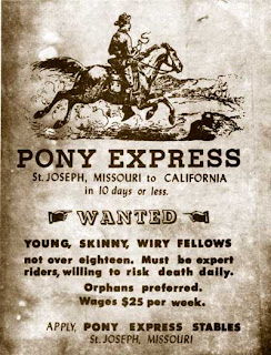 The History Notes: The Legendary Route of Pony Express