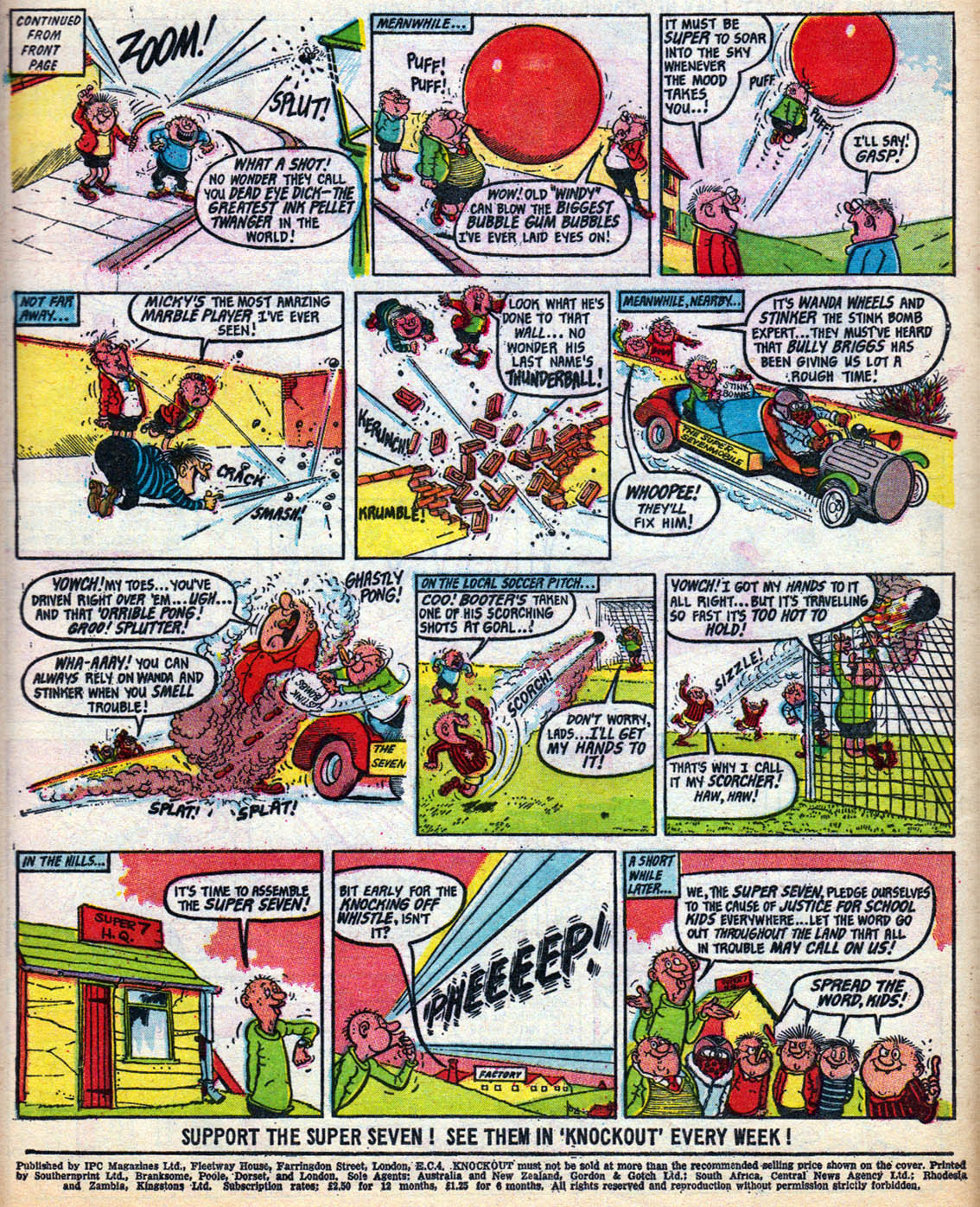 BLIMEY! The Blog of British Comics: KNOCKOUT No.1 (1939... and 1971!)