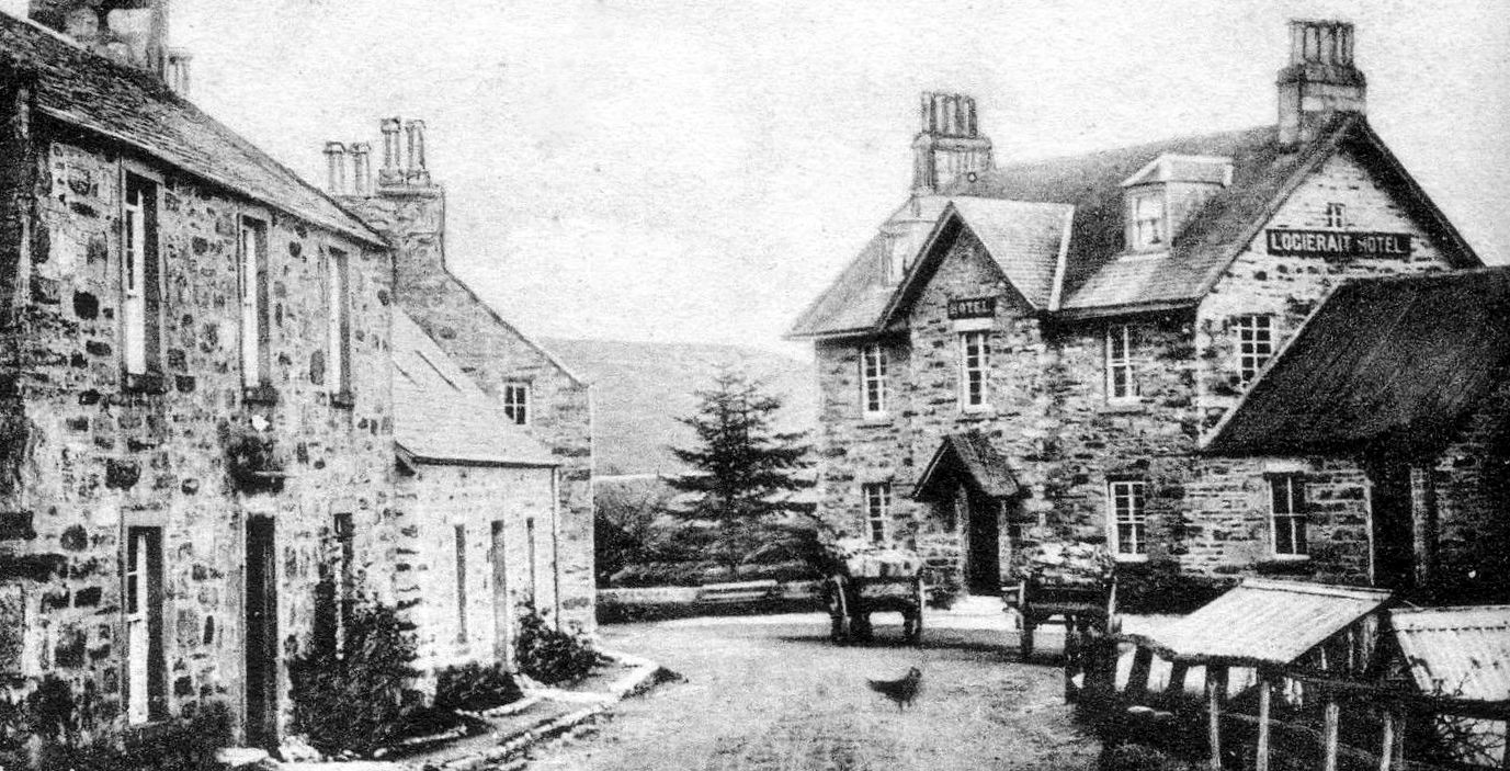 Tour Scotland: Old Travel Blog Photograph Hotel Logierait Perthshire ...