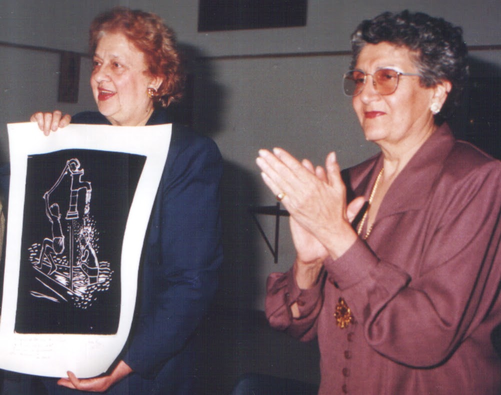 EL QUILMERO: MARIA RIZZO, ARTISTA DEL RETRATO, "CIUDADANA ILUSTRE"