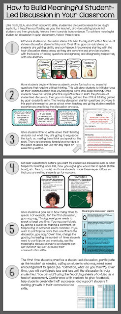 Crystal's Classroom: How to Build Meaningful Student-Led Discussion