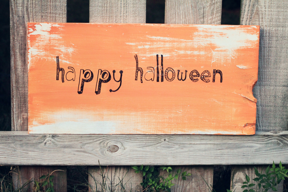 sassafras: painted layers wood sign :: diy