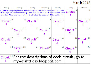 My Fitness Journey: March AB Challenge