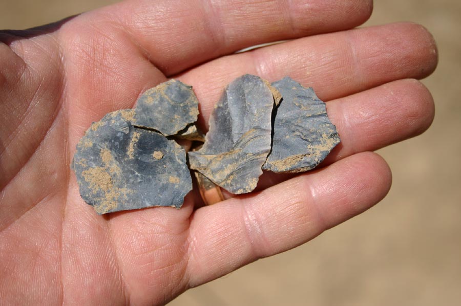 Archaeology Blog: Another Cache Blade Debris Pit