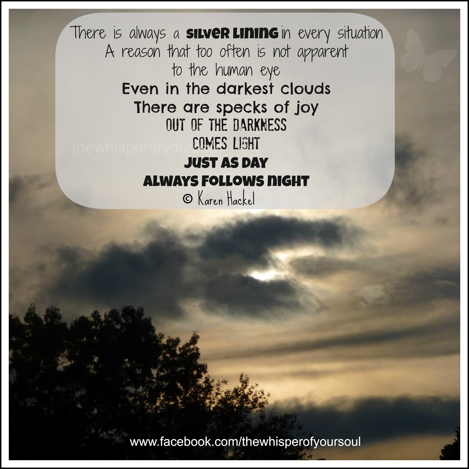 The Whisper Of Your Soul: Silver Lining