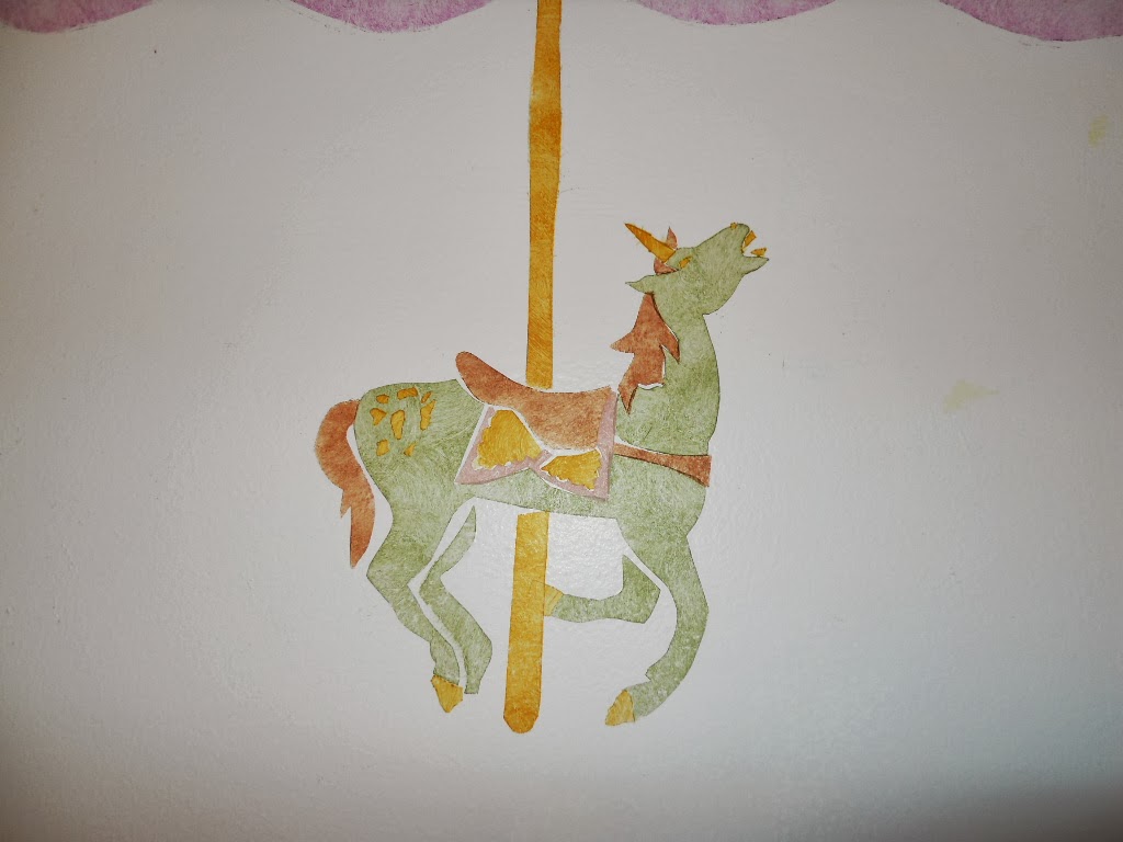 Bel Joeor: Carousel Horse Stencils
