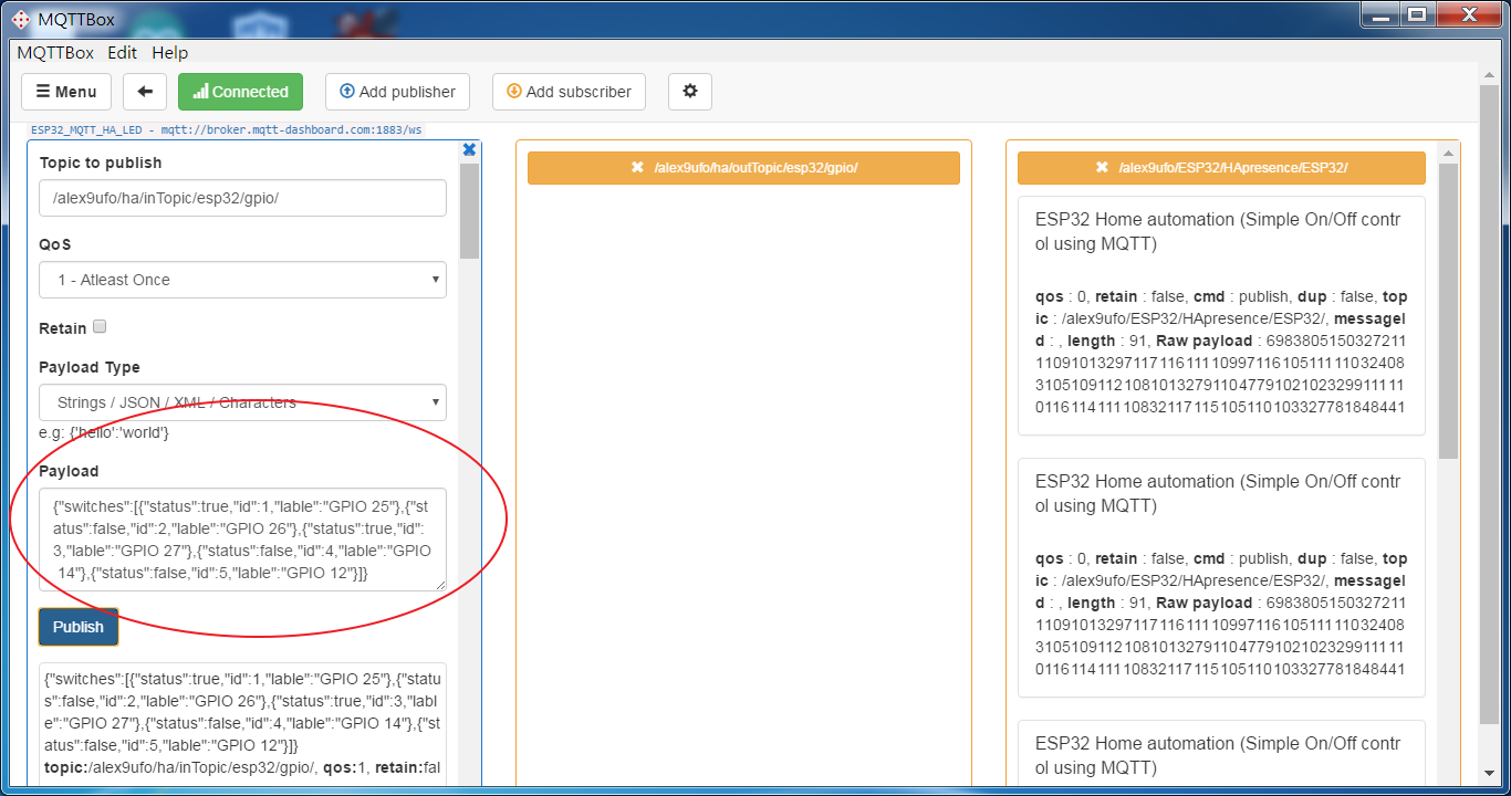 Alex9ufo 聰明人求知心切 Esp32 Home Automation Simple Onoff Control Using Mqtt