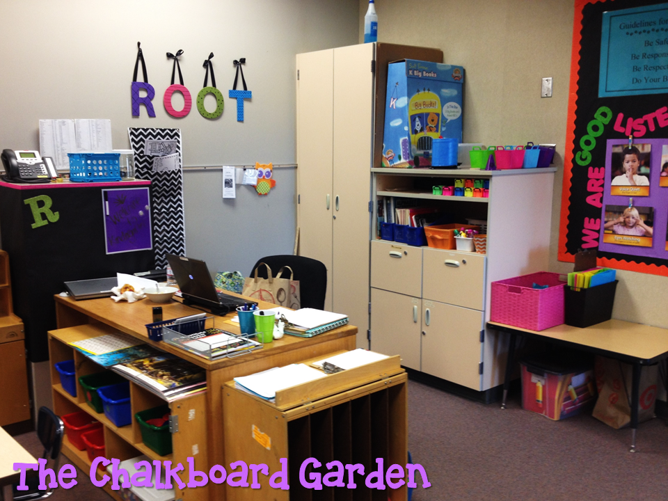 The Chalkboard Garden: My First Ever Classroom Tour