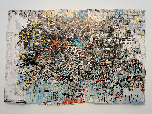 ArtHive: Mark Bradford- Painting/Collage