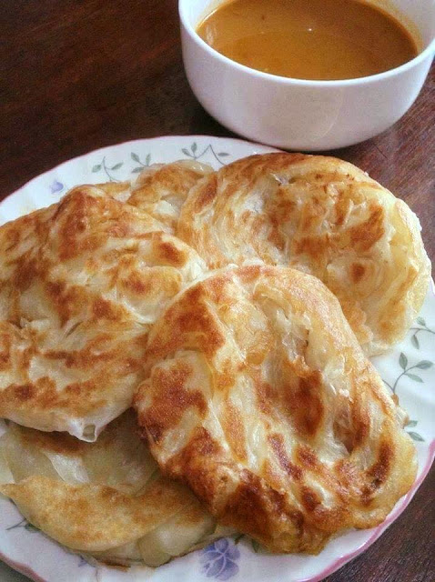 RESEPI DAN CARA BUAT ROTI CANAI LEMBUT & KUAH DHAL - Wan H