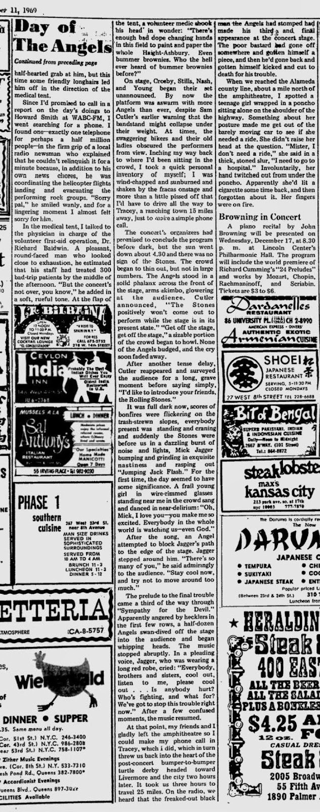 Original Concert Reviews