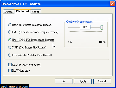 Virtual ImagePrinter 2.1 免費版 - 把任何檔案列印成圖片 - 阿榮福利味 - 免費軟體下載