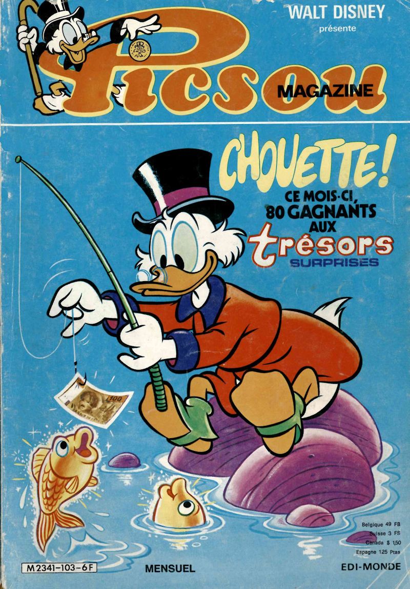 Le journal de Mickey: Picsou magazine 103