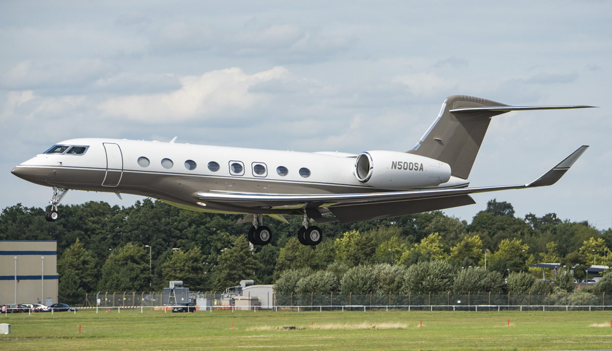 Gulfstreams: This week's G650 delivery