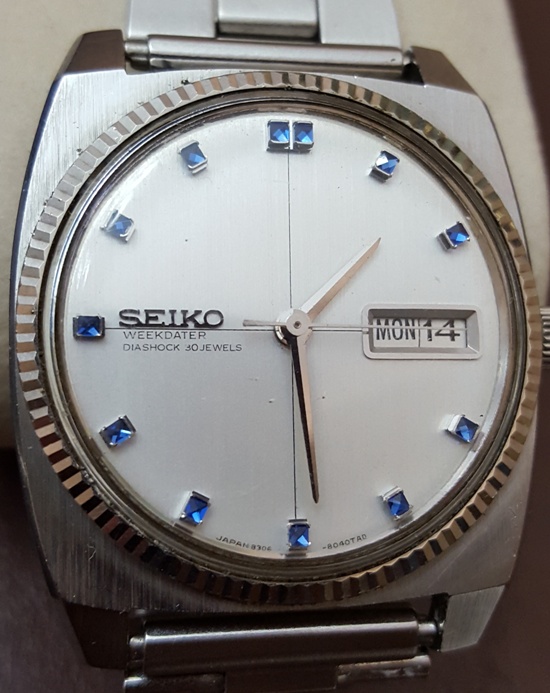 Jam Waktu Vintage Watches: S03. Seiko Automatic Weekdater Diashock 8306 ...