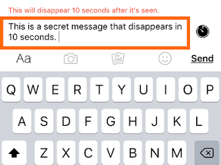 fancy iPhone tips: How to Send Secret Messages on Facebook