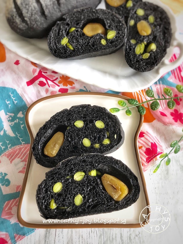cathy's joy: Squid Ink Bread