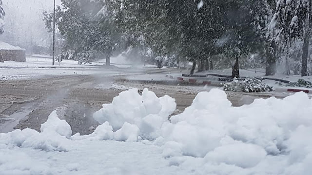 THE VIEW FROM FEZ: Winter Arrives - Snow in the Atlas